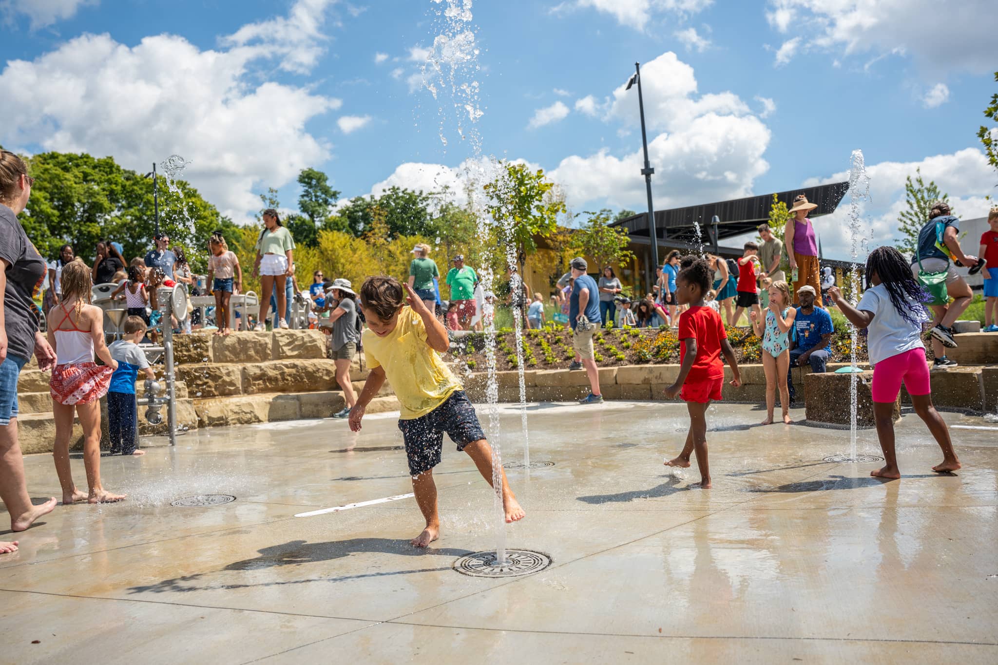 Gatton Park on the Town Branch Splash Pad