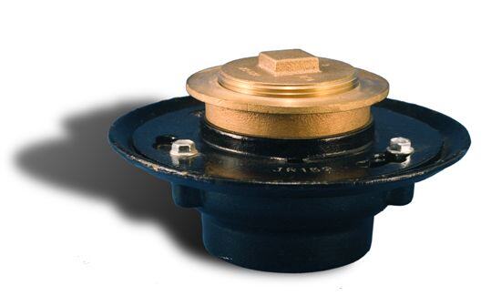 Floor Drain with Plug - by Fountain People Inc.